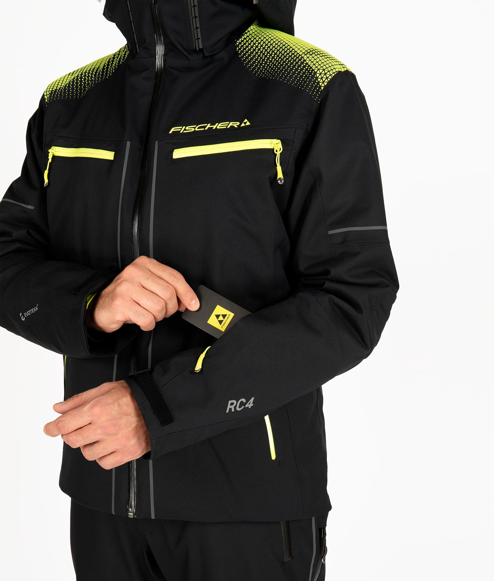 RC4 Insulated Ski Jacket Men BLACK – Fischer